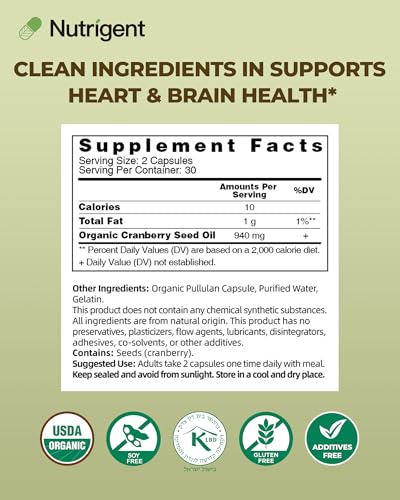 omega fatty acids from cranberry oil