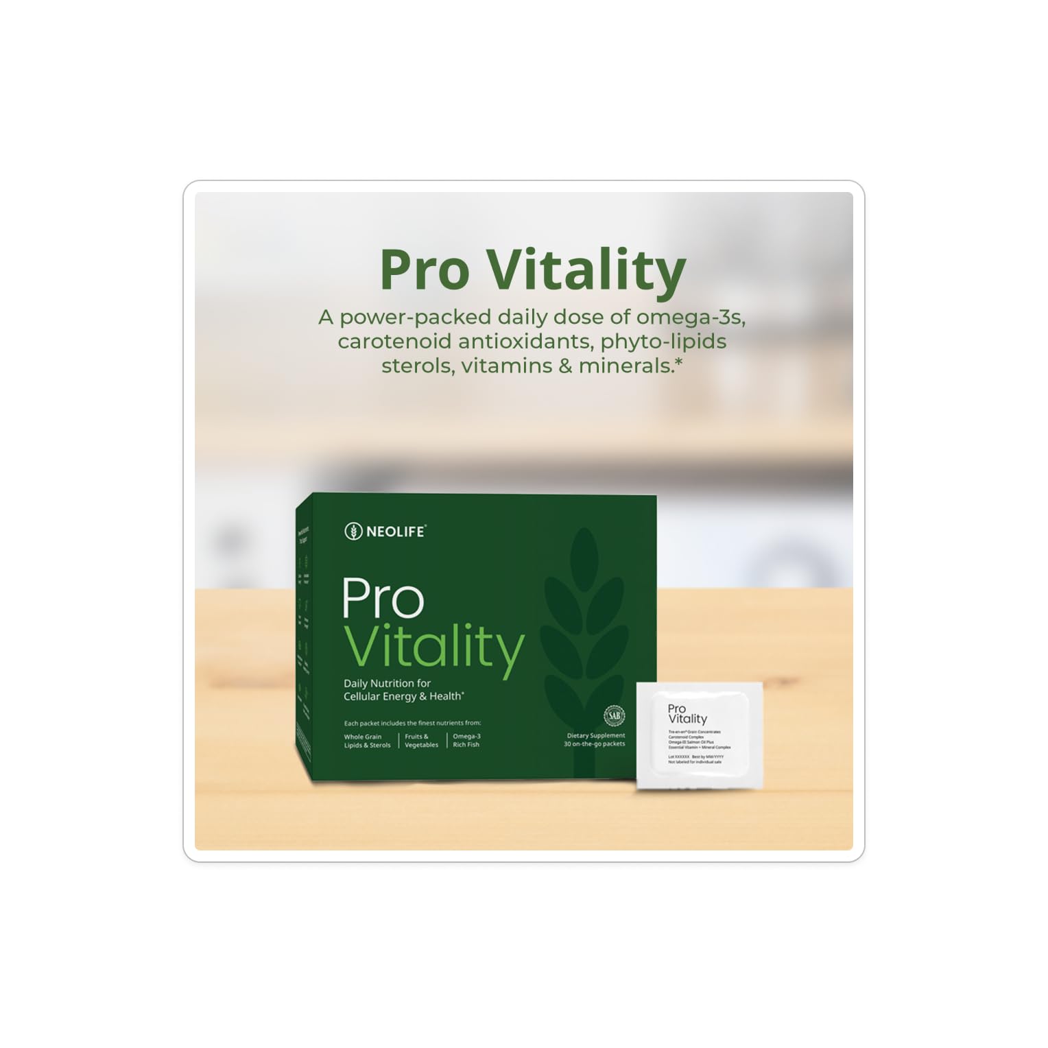 Omega-III supplement for daily health
