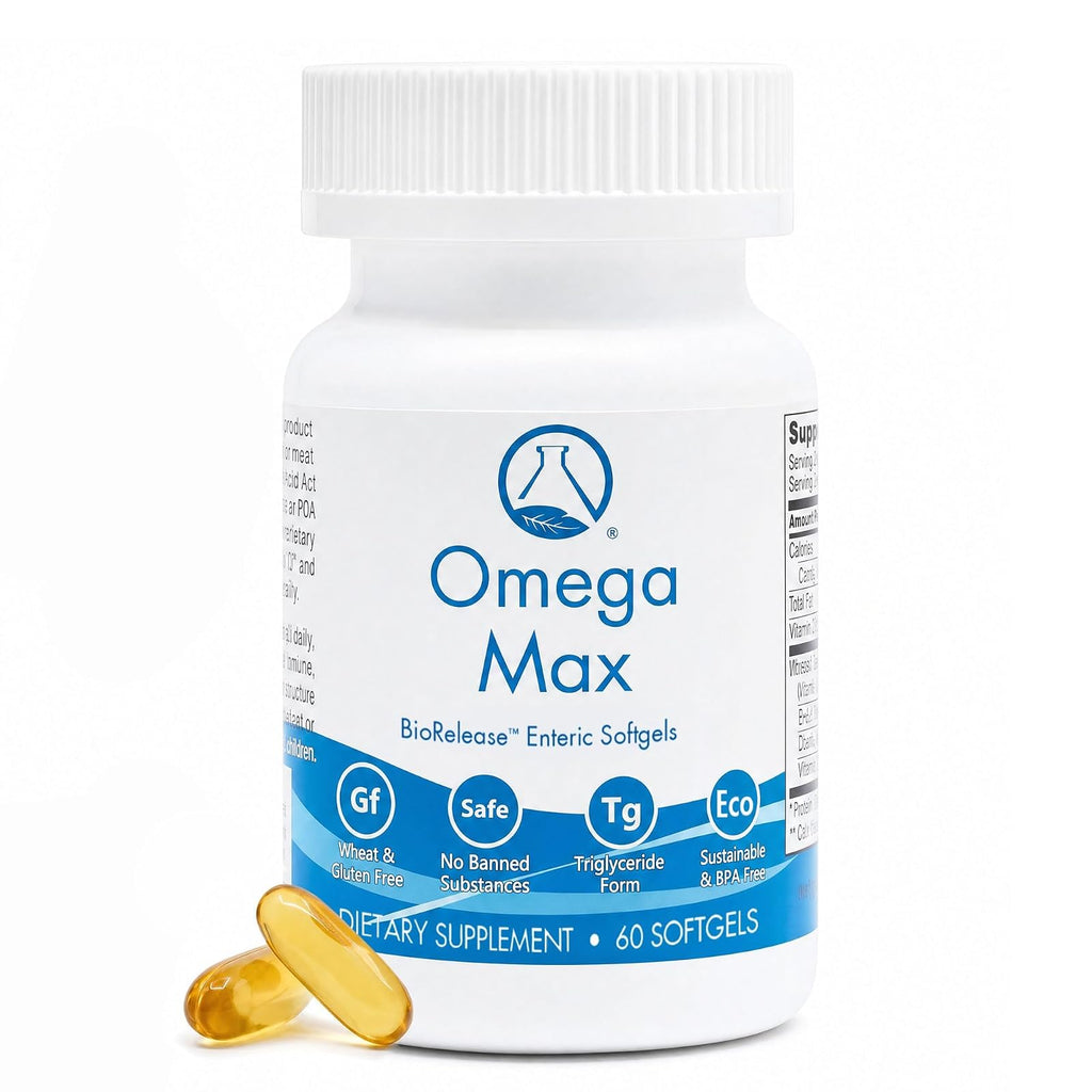 Omega MAX fish oil softgels