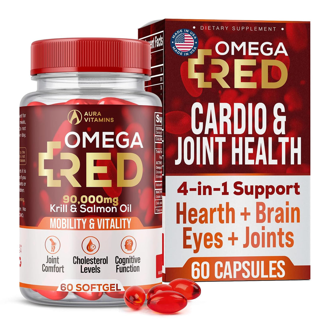 Omega RED krill oil softgels