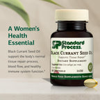 Omega-rich black currant oil softgels