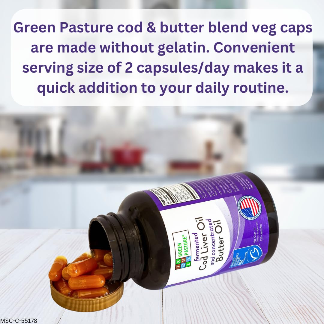 Omega-rich cod liver oil blend