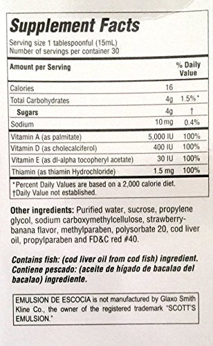 Omega-rich cod liver oil for kids