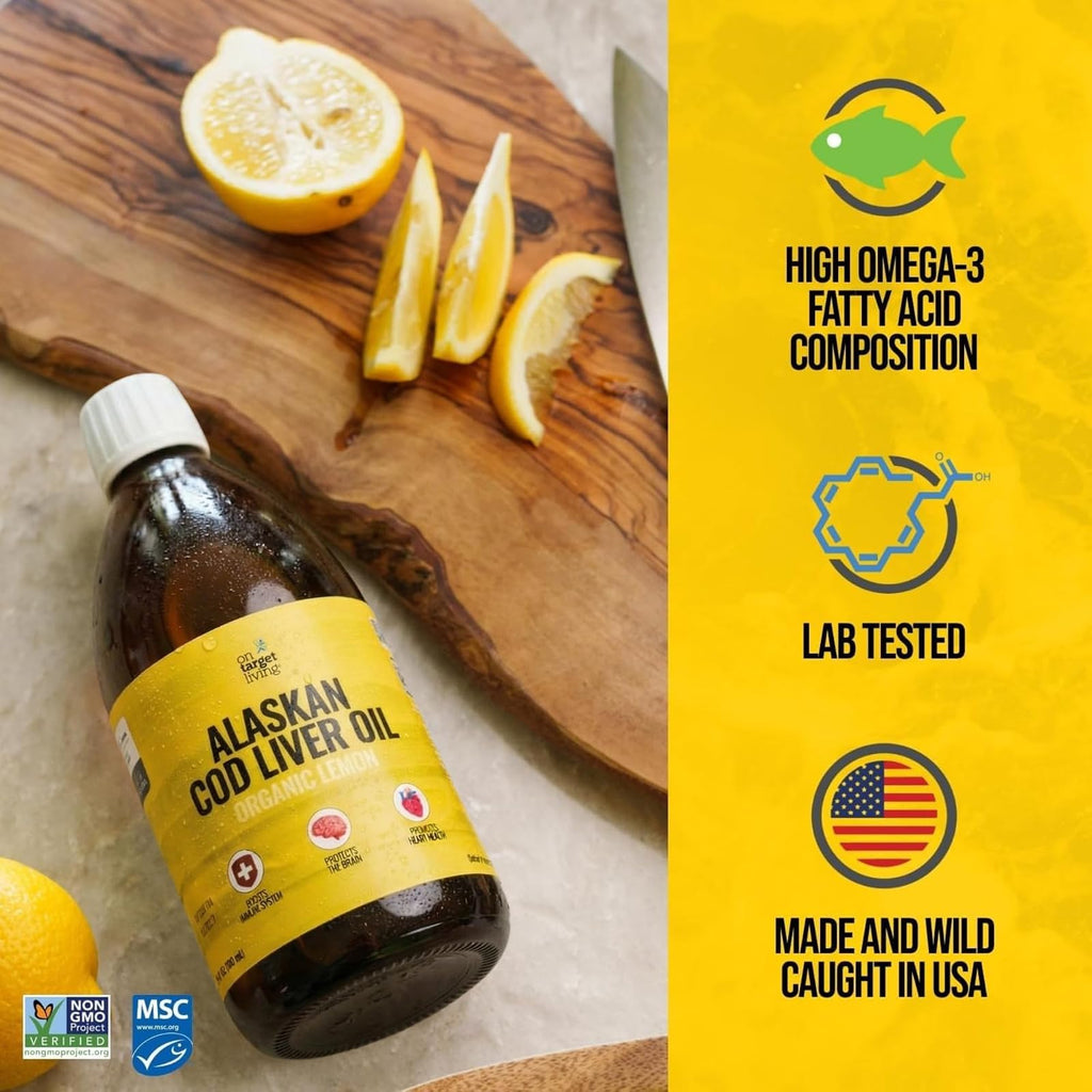 omega-rich cod liver oil supplement