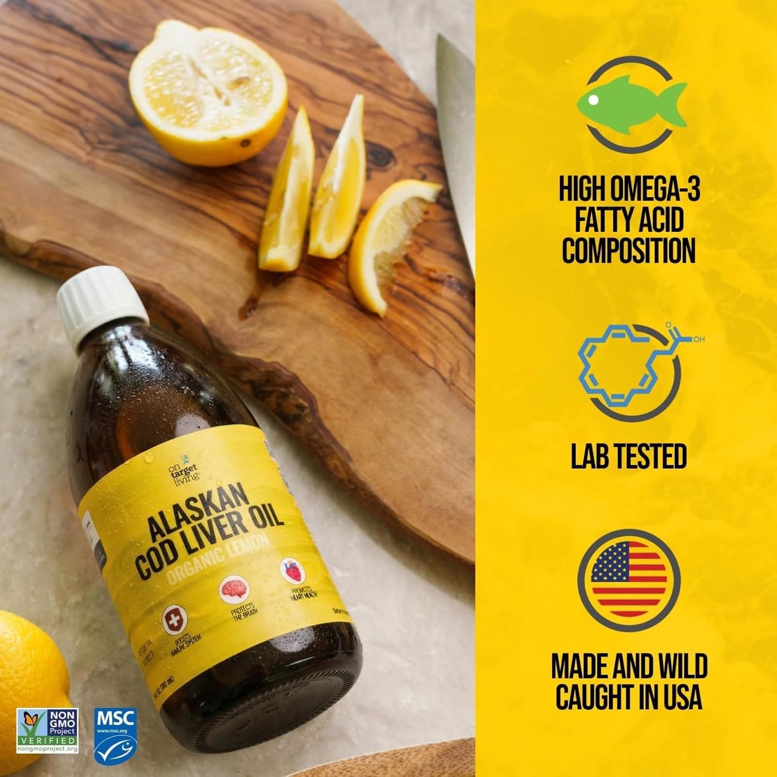omega-rich cod liver oil supplement