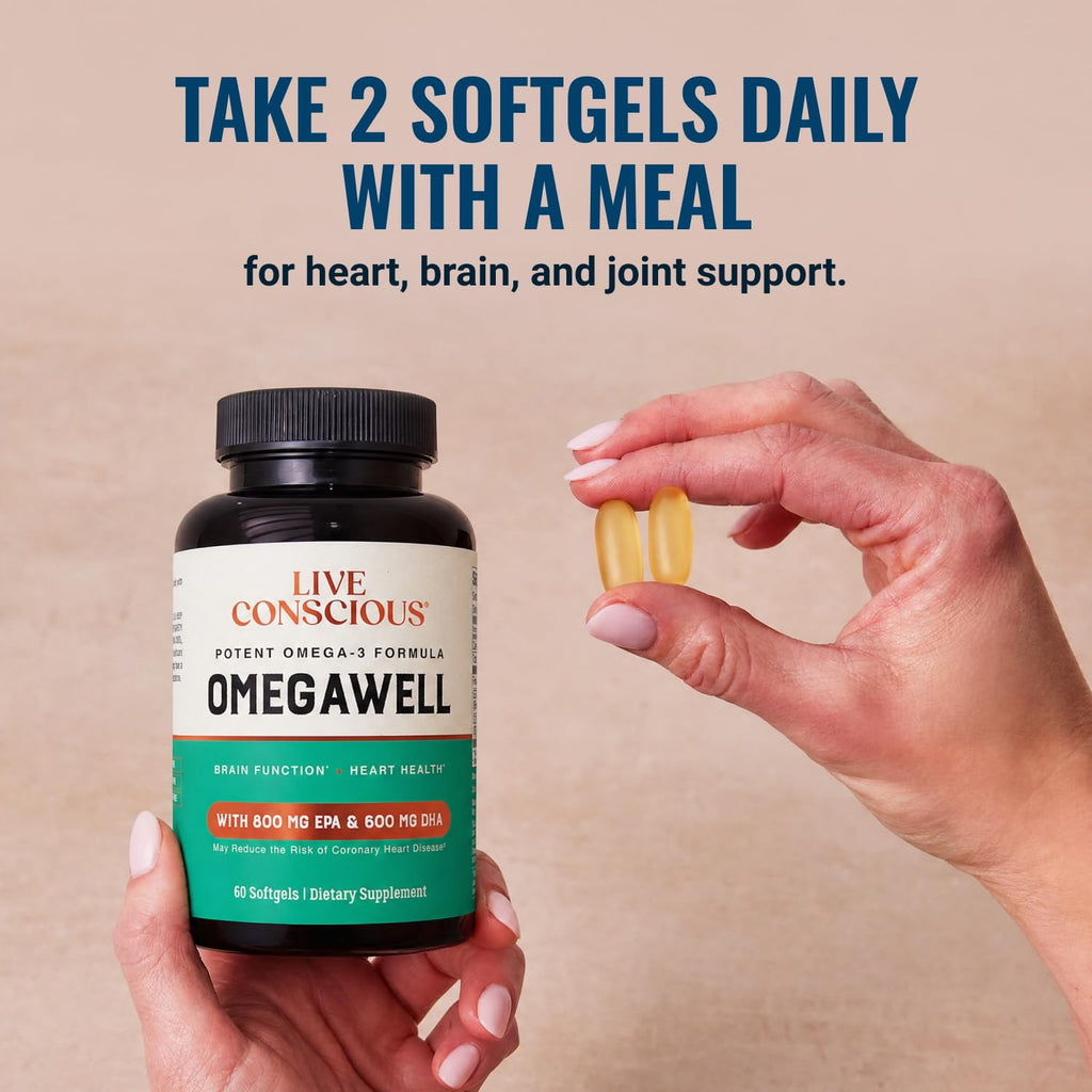 OmegaWell fish oil for wellness