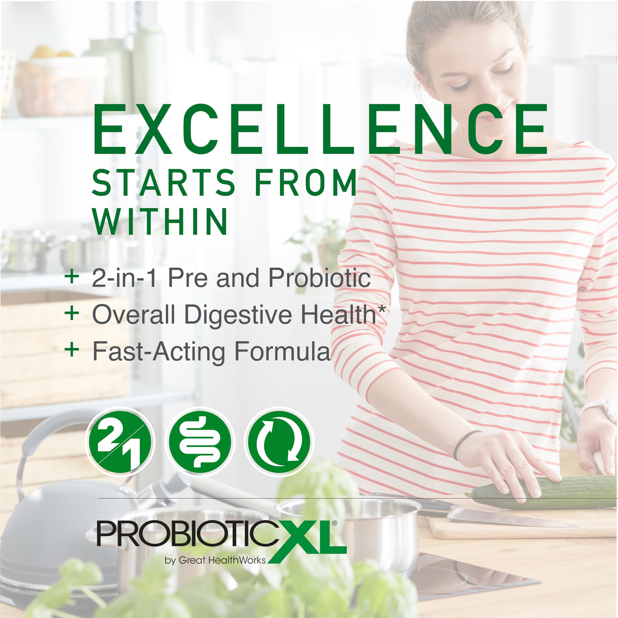 OmegaXL ProbioticXL for daily wellness