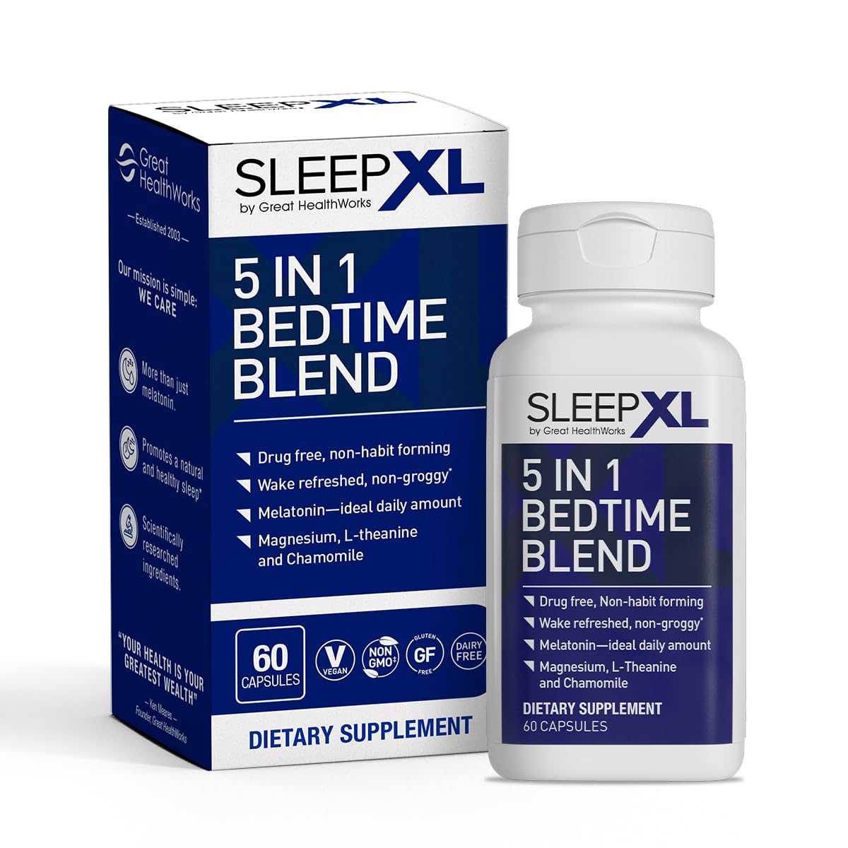 OmegaXL SleepXL sleep aid capsules