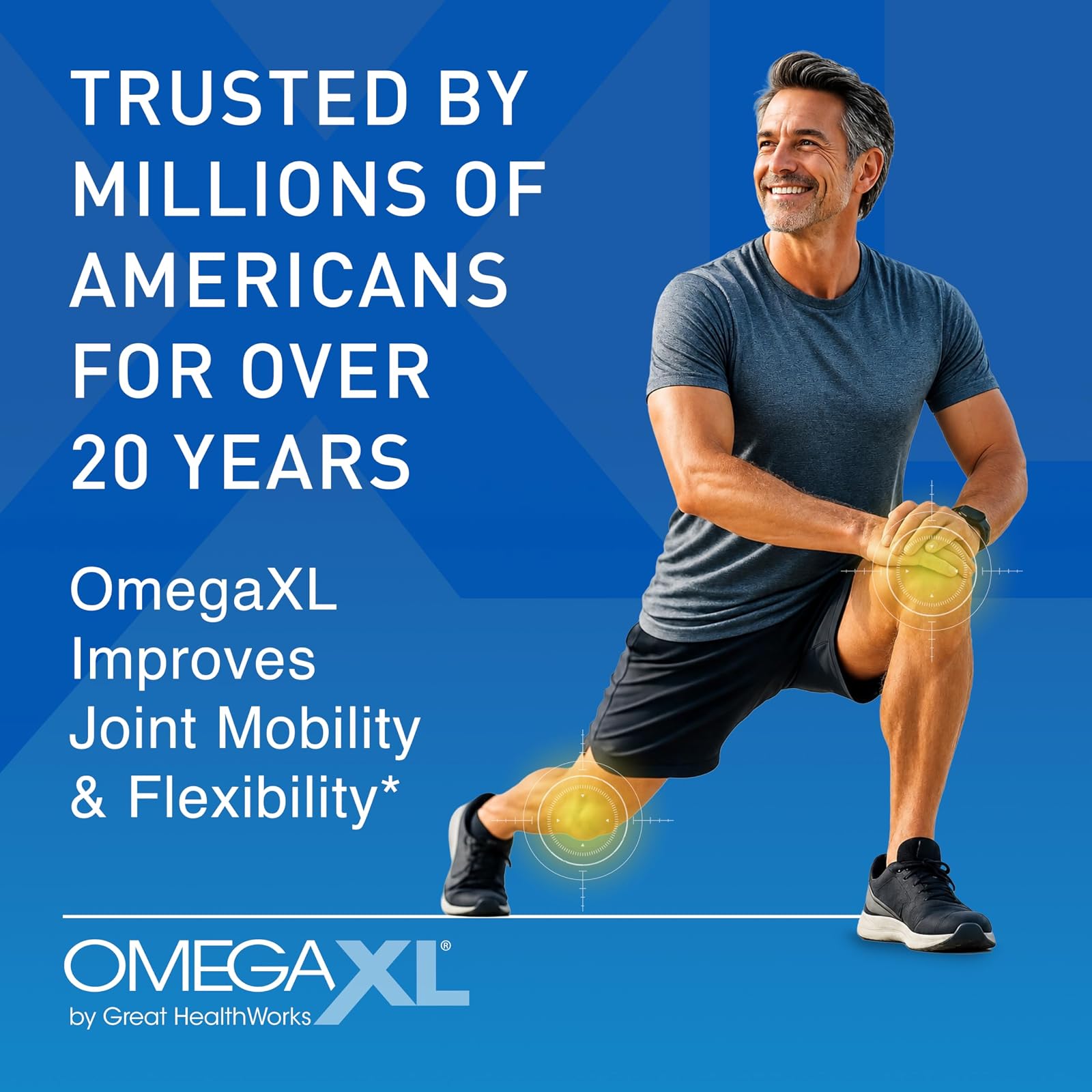 OmegaXL soft gels for flexibility