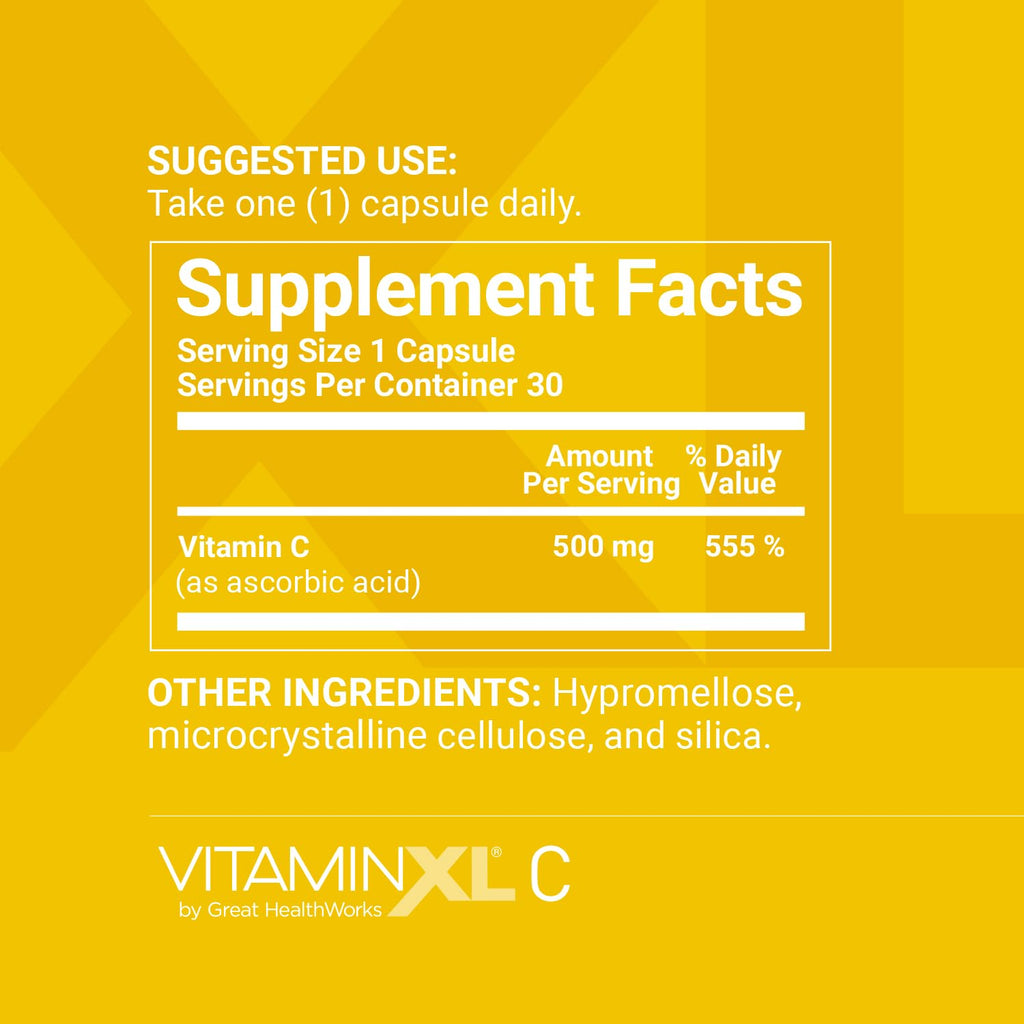 OmegaXL Vitamin C energy booster