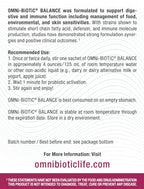 OMNi BiOTiC Balance probiotics for men