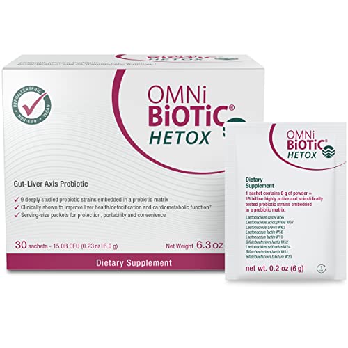OMNi BiOTiC Hetox probiotic powder for digestion