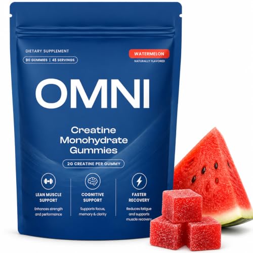Omni Creatine Gummies watermelon flavour