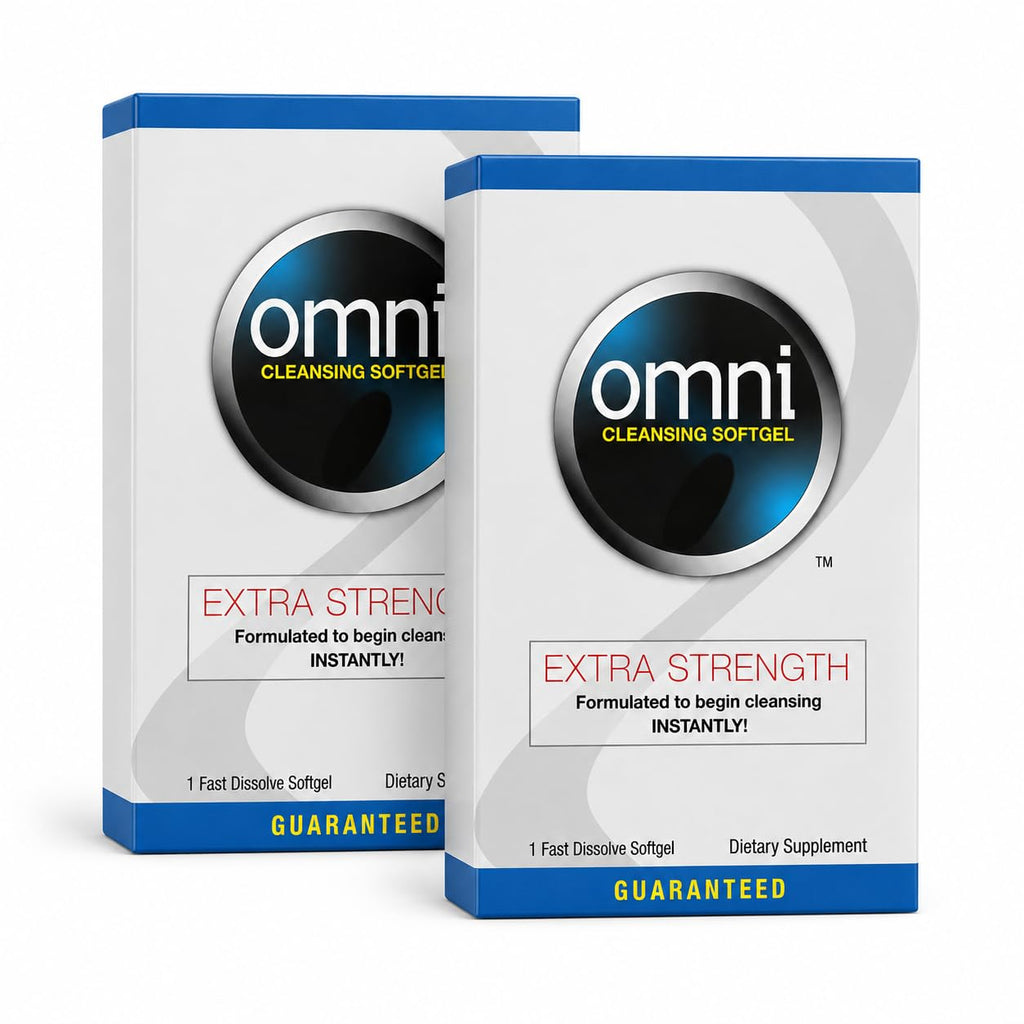 Omni Herbal Cleanse softgels for detox