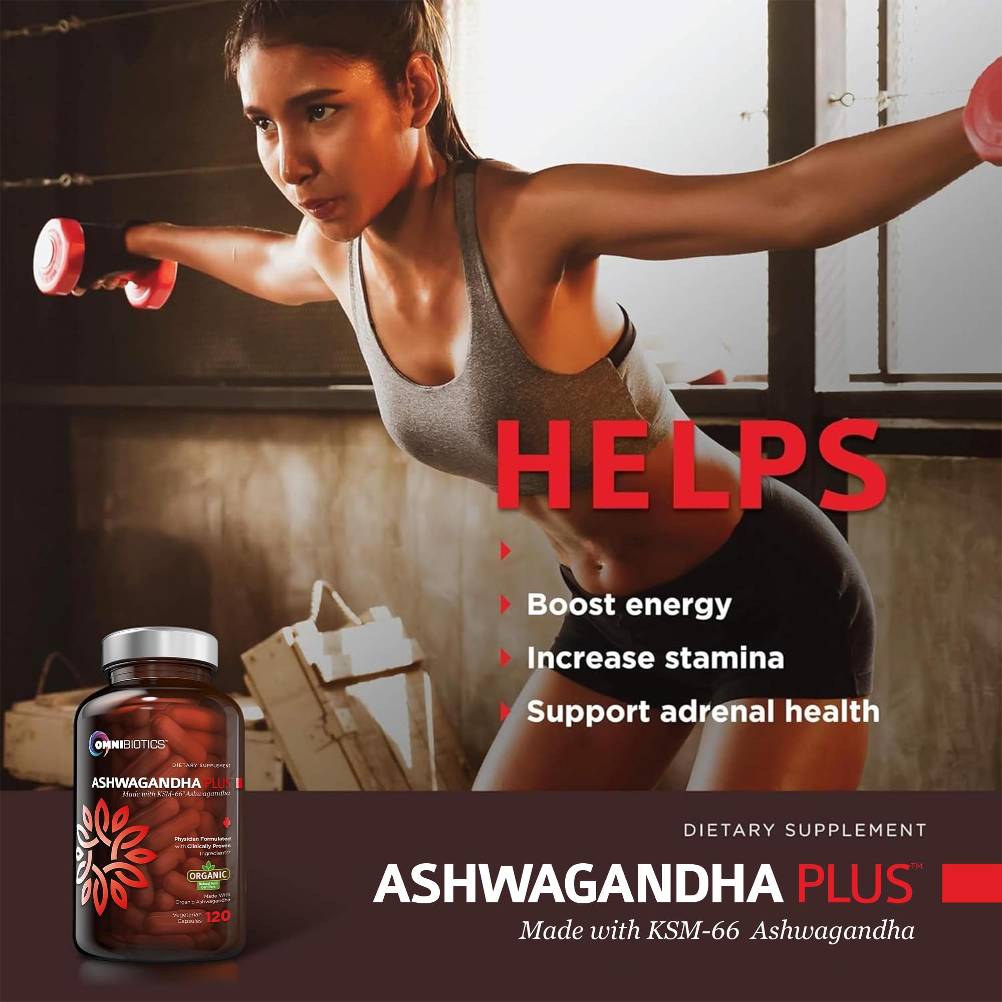 OmniBiotics ashwagandha for overall vitality