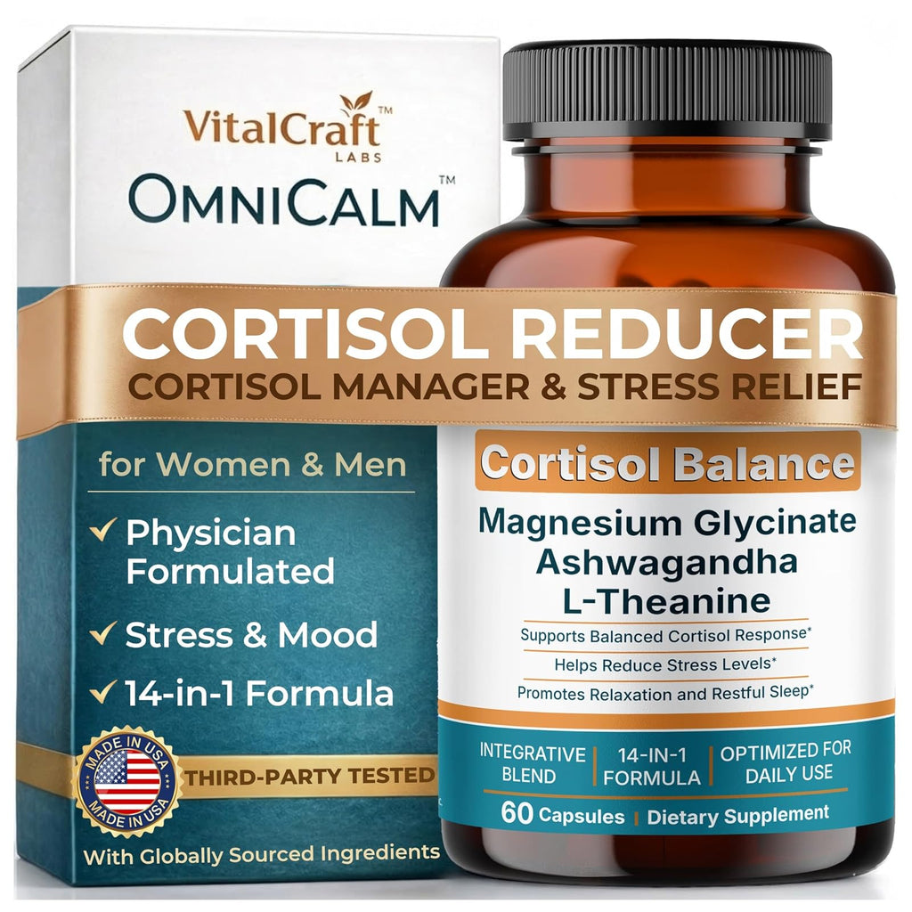 OmniCalm multivitamins for stress relief