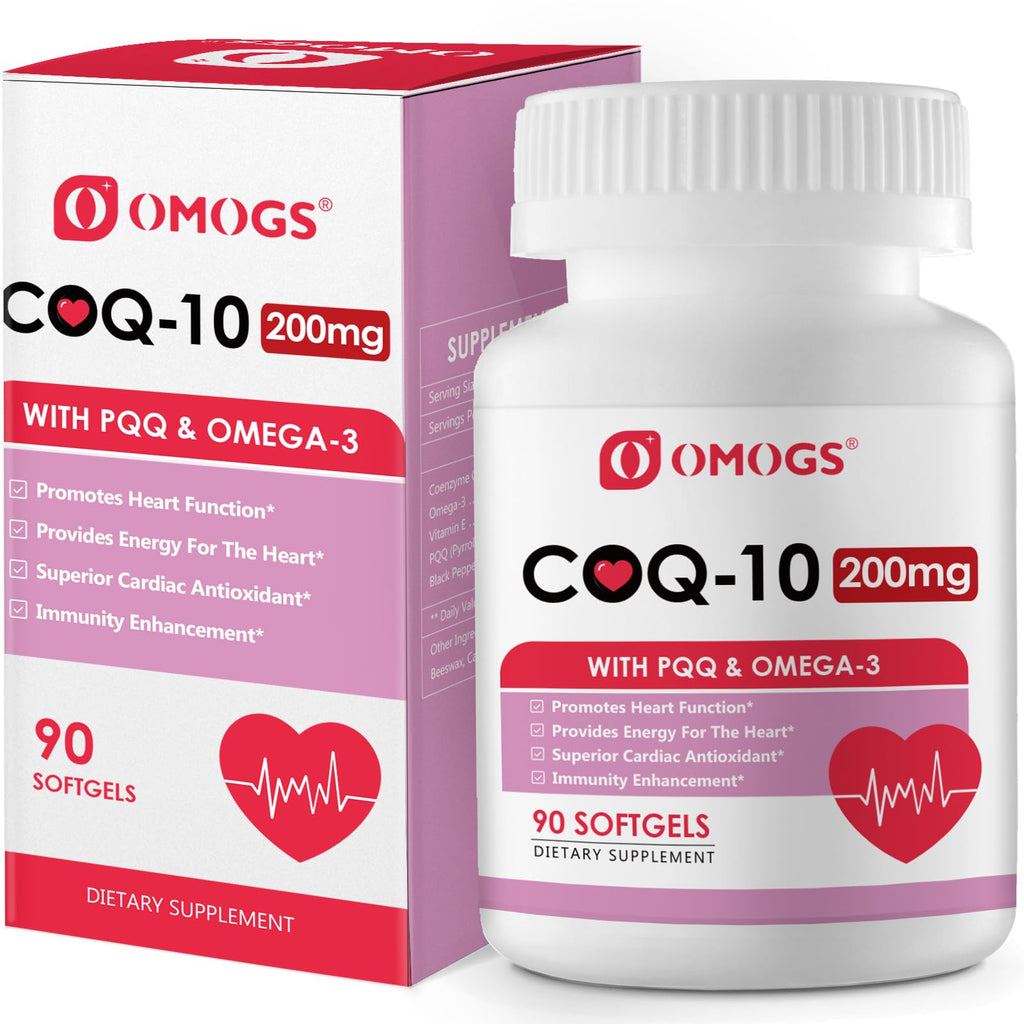 OMOGS CoQ10 200 mg softgels