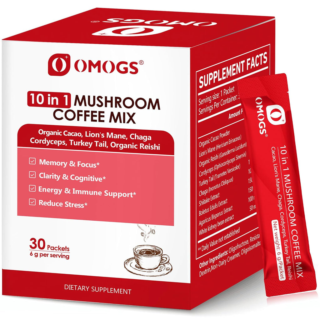 OMOGS mushroom coffee extract powder