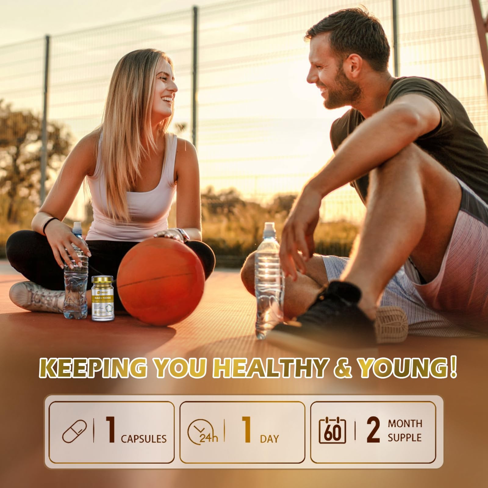 OMOGS NAD+ for improved metabolism