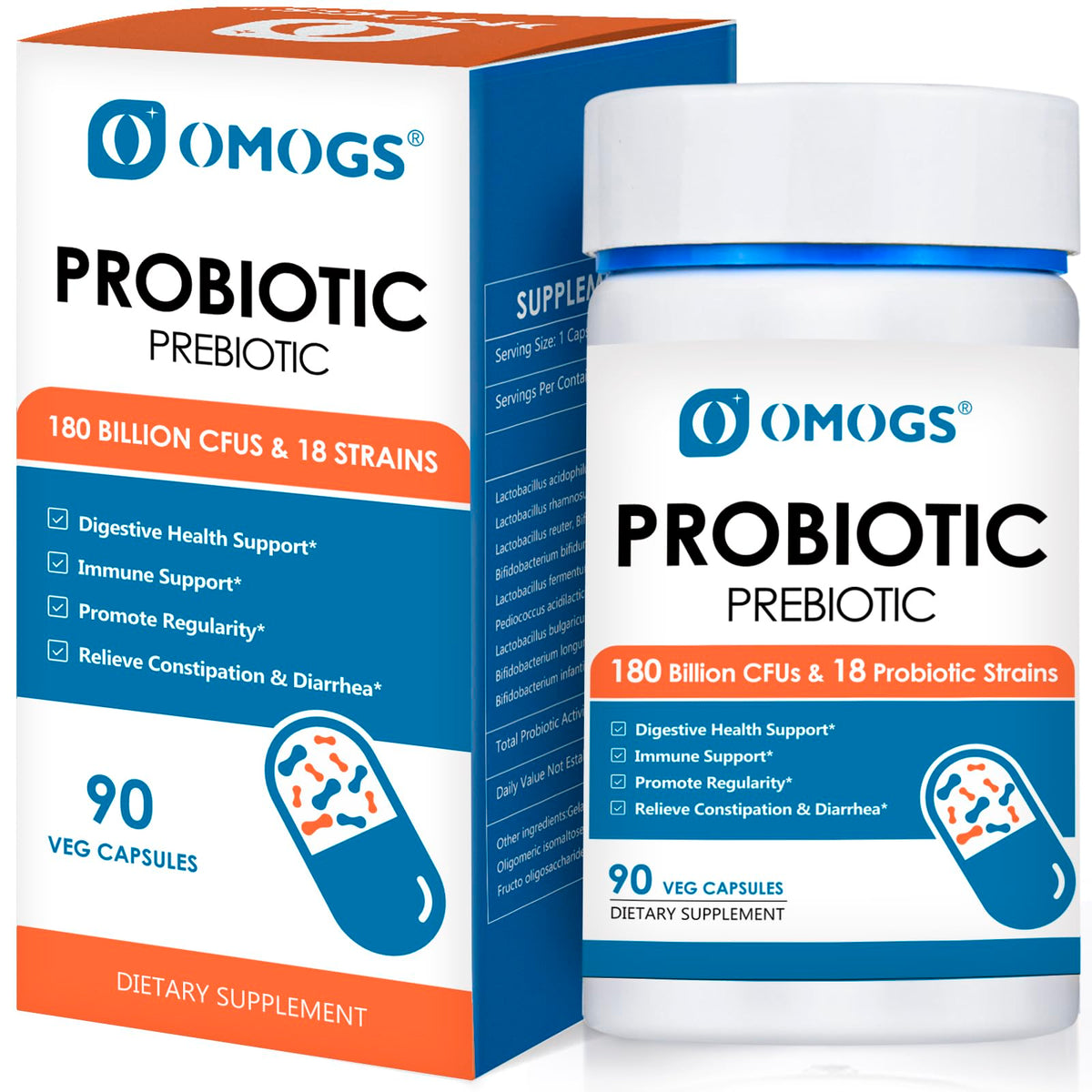 OMOGS probiotics for gut health