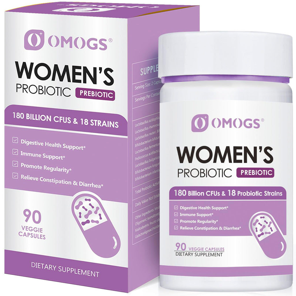OMOGS women's probiotic 180 billion CFUs