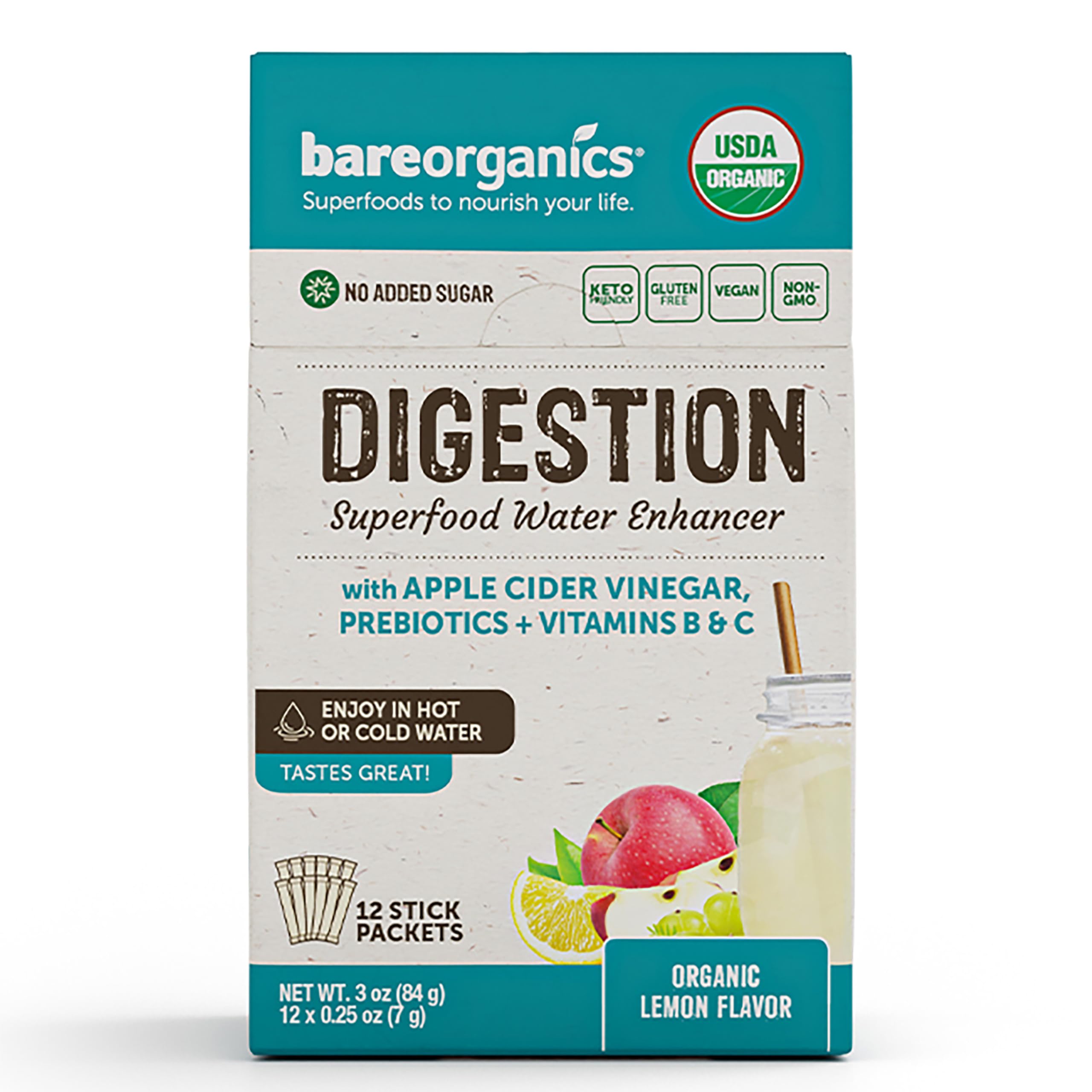 on-the-go digestive health stick packs