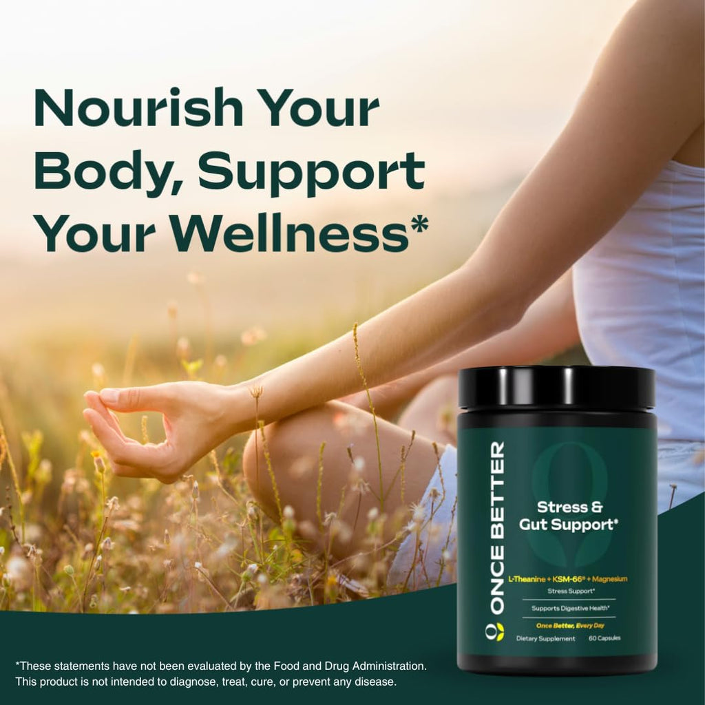 Once Better ashwagandha capsules for relaxation