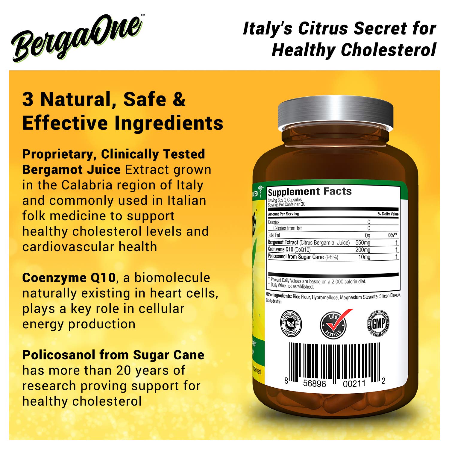 once-daily cholesterol support supplement