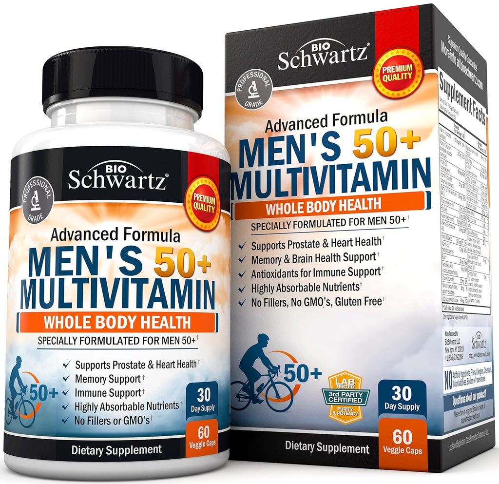 Once Daily multivitamin for men 50+