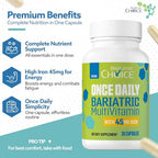 Once daily multivitamin with iron benefits