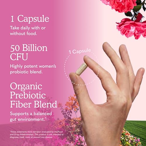 once daily women's probiotic capsules