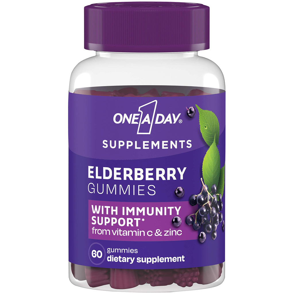 One A Day elderberry gummies for adults