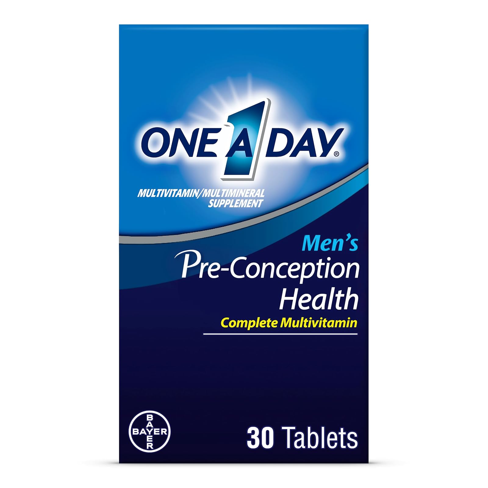 One A Day men's multivitamins