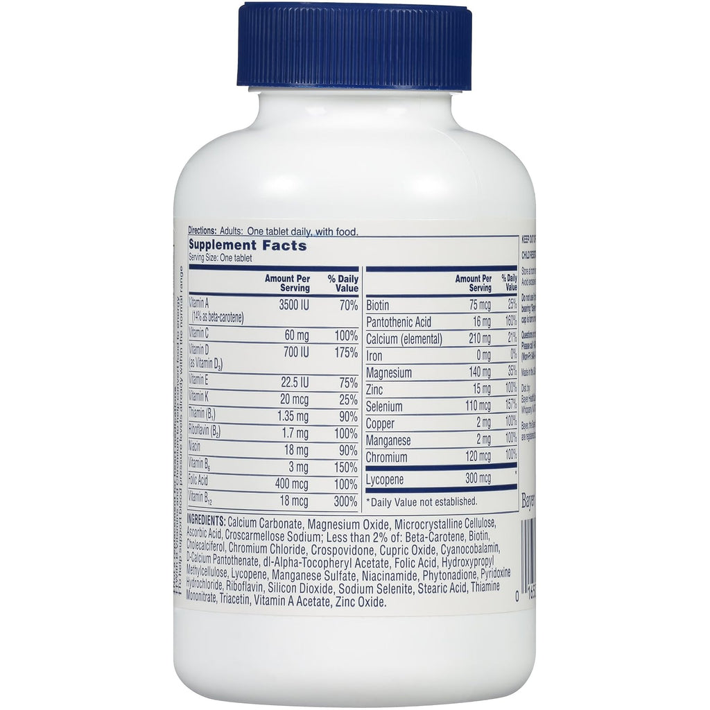 One A Day multivitamin for overall vitality