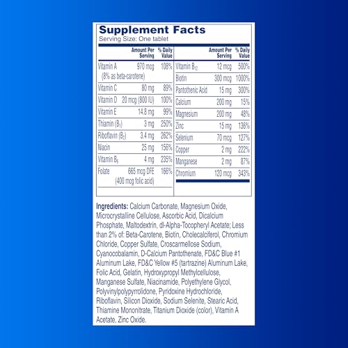 One A Day multivitamin for vitality