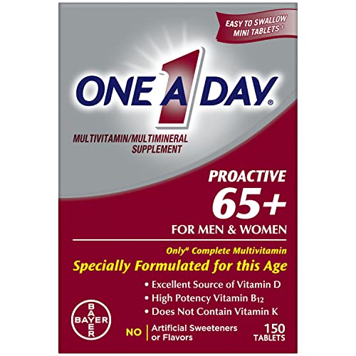 One A Day multivitamins for seniors