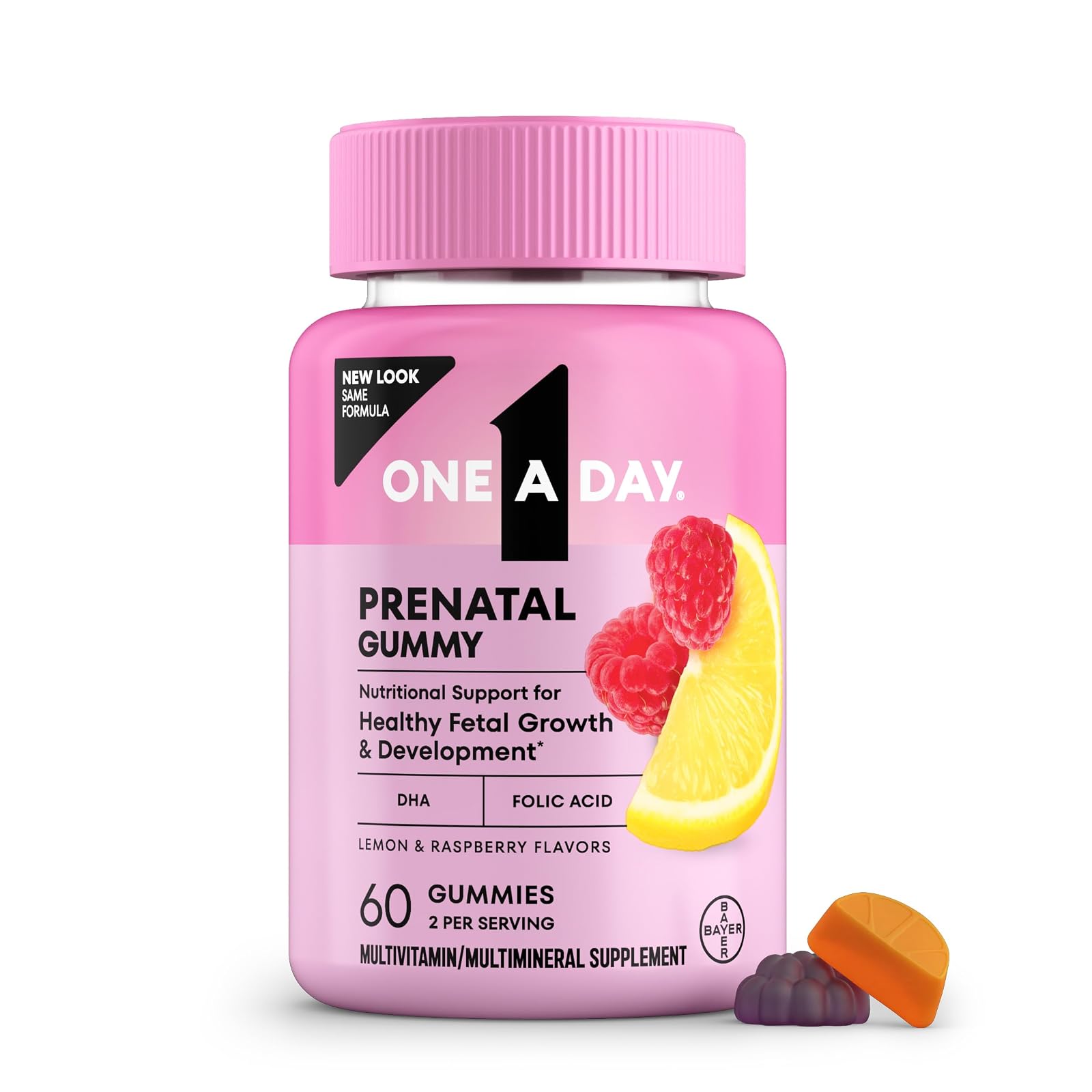 One A Day prenatal vitamins gummies