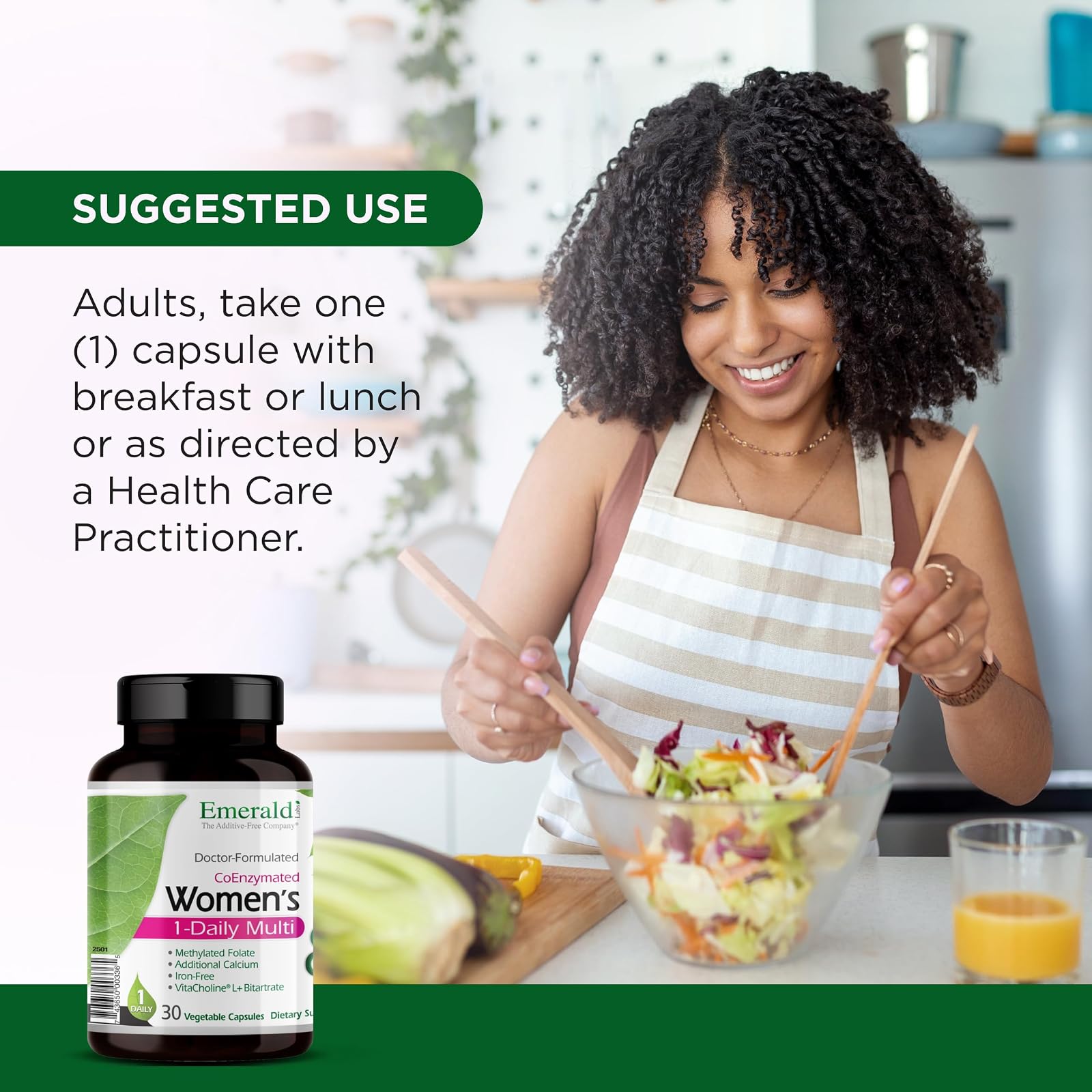 one capsule daily multivitamin