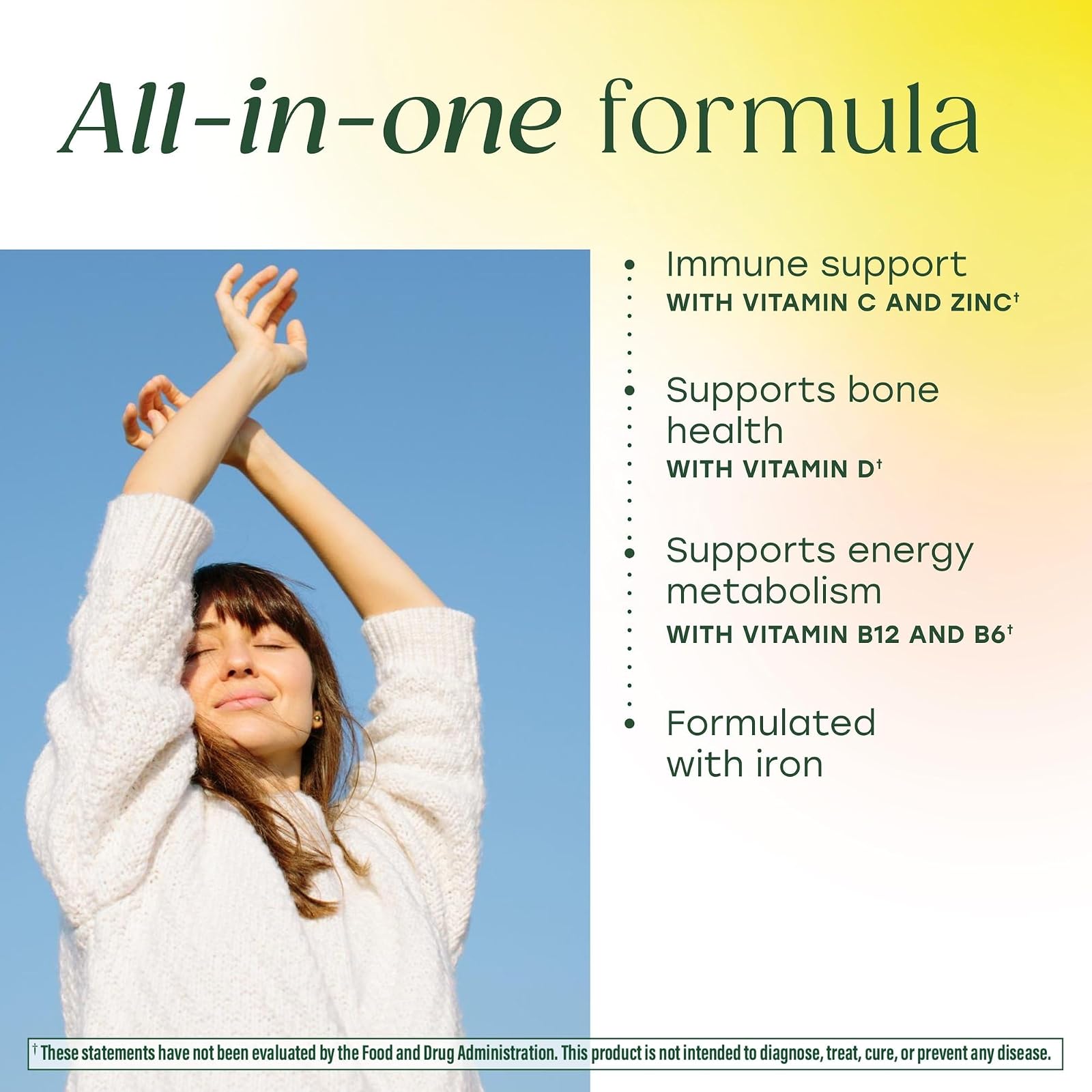 one daily multivitamin for active women