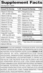 One daily multivitamin for mature adults