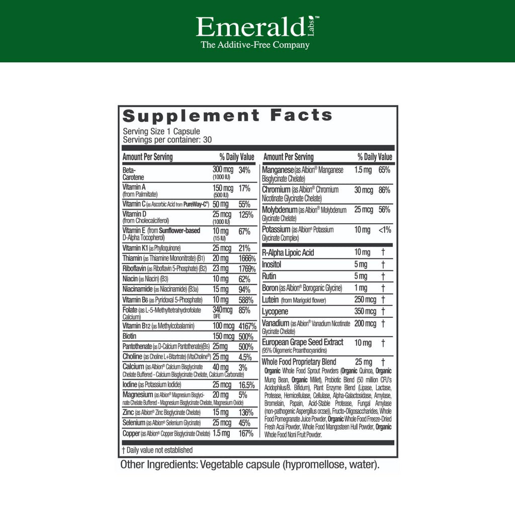 one daily multivitamin for men