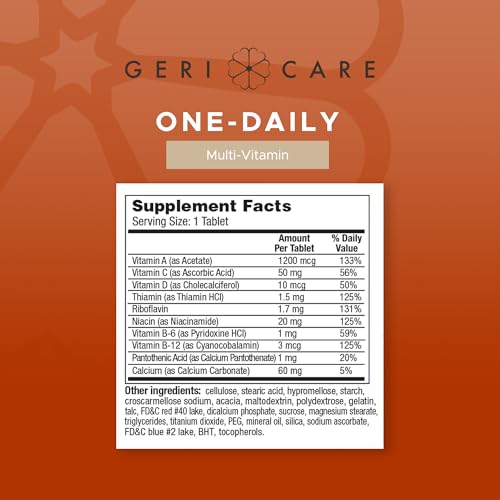 One-daily multivitamin for seniors