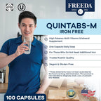 One daily multivitamin without iron