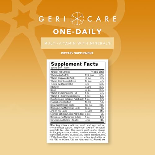 One-daily multivitamins for nutritional balance