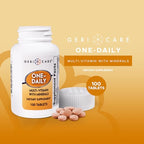 One-daily multivitamins with essential minerals