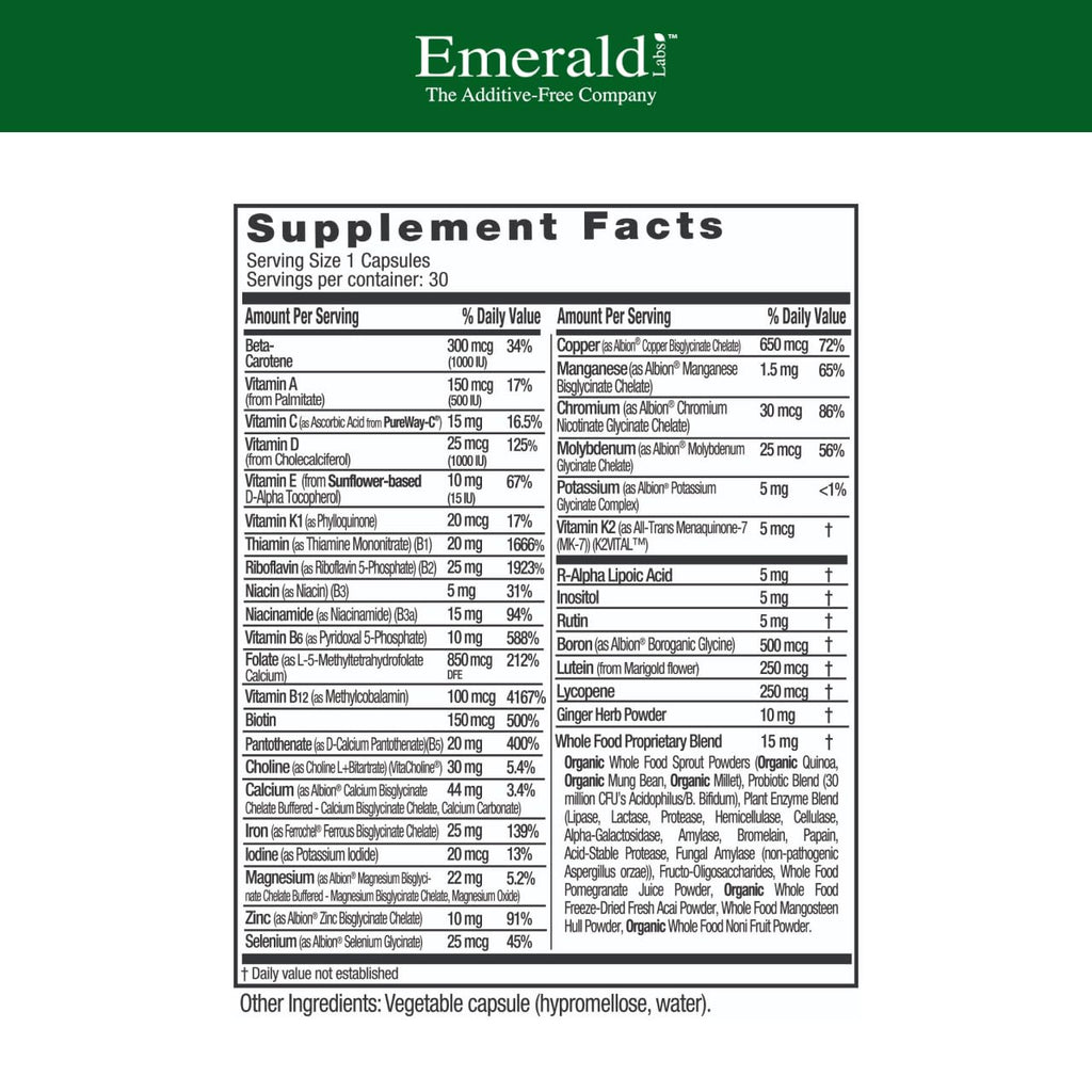 one daily prenatal multi capsules