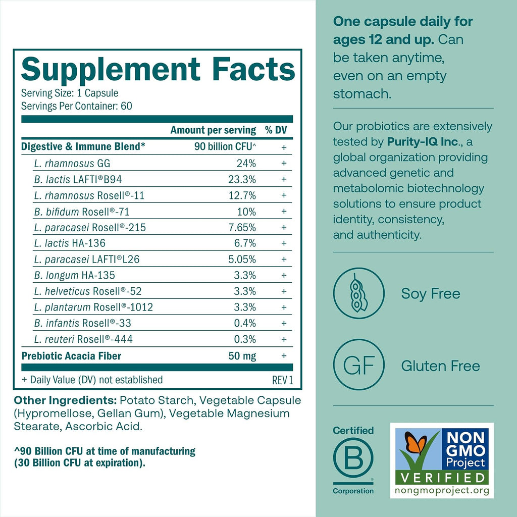 One daily probiotic for women