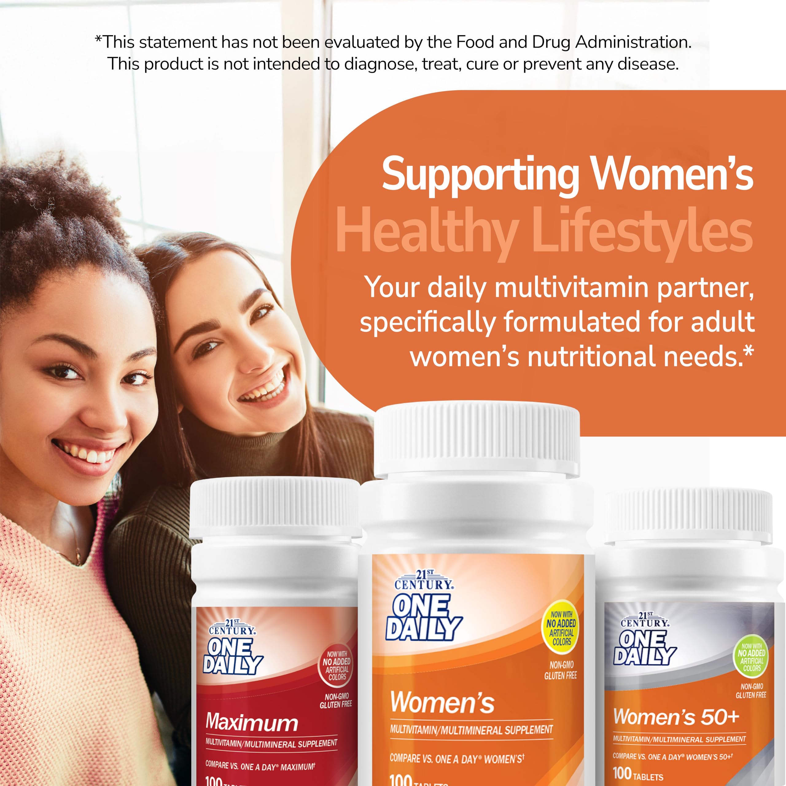 one daily vitamin tablets for women