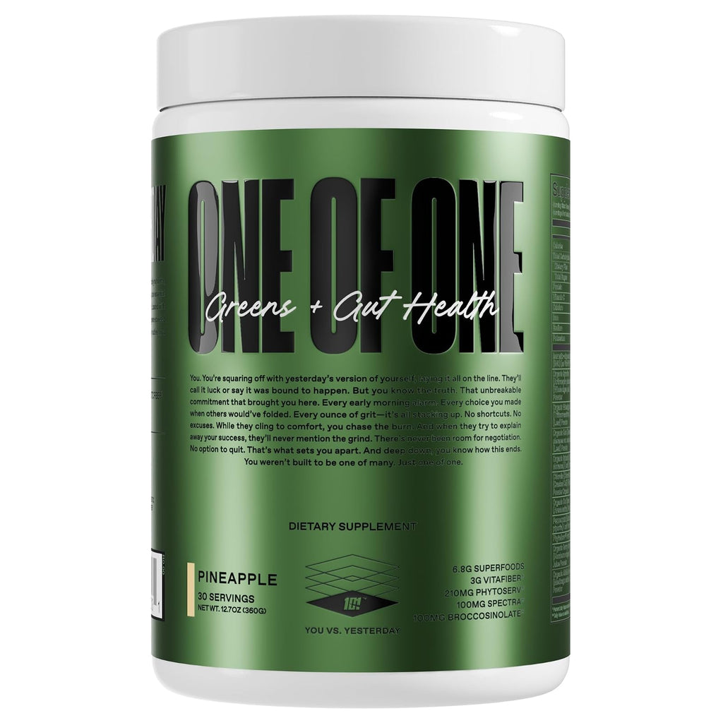 ONE Greens superfood powder pineapple
