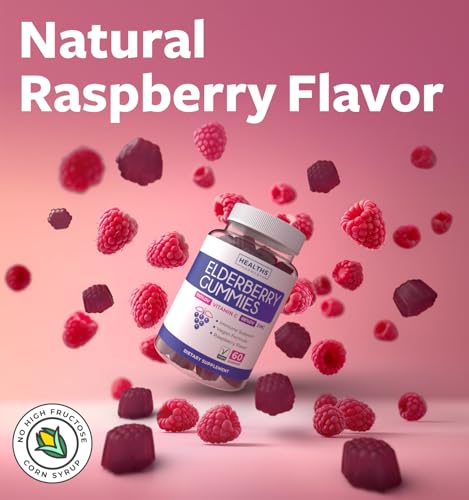 one month supply elderberry gummies